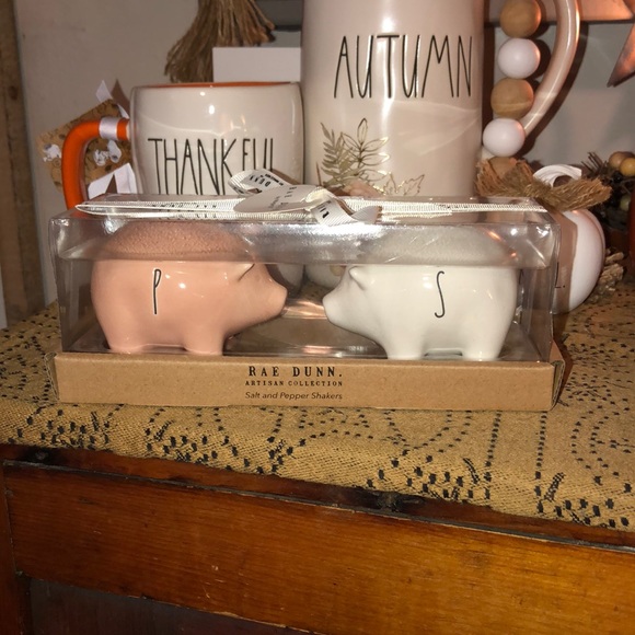 Rae Dunn | Kitchen | Rae Dunn Pig Salt And Pepper Shakers | Poshmark